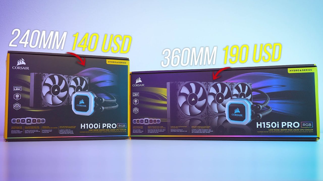 Corsair H150i Pro rgb | TechnoReviews