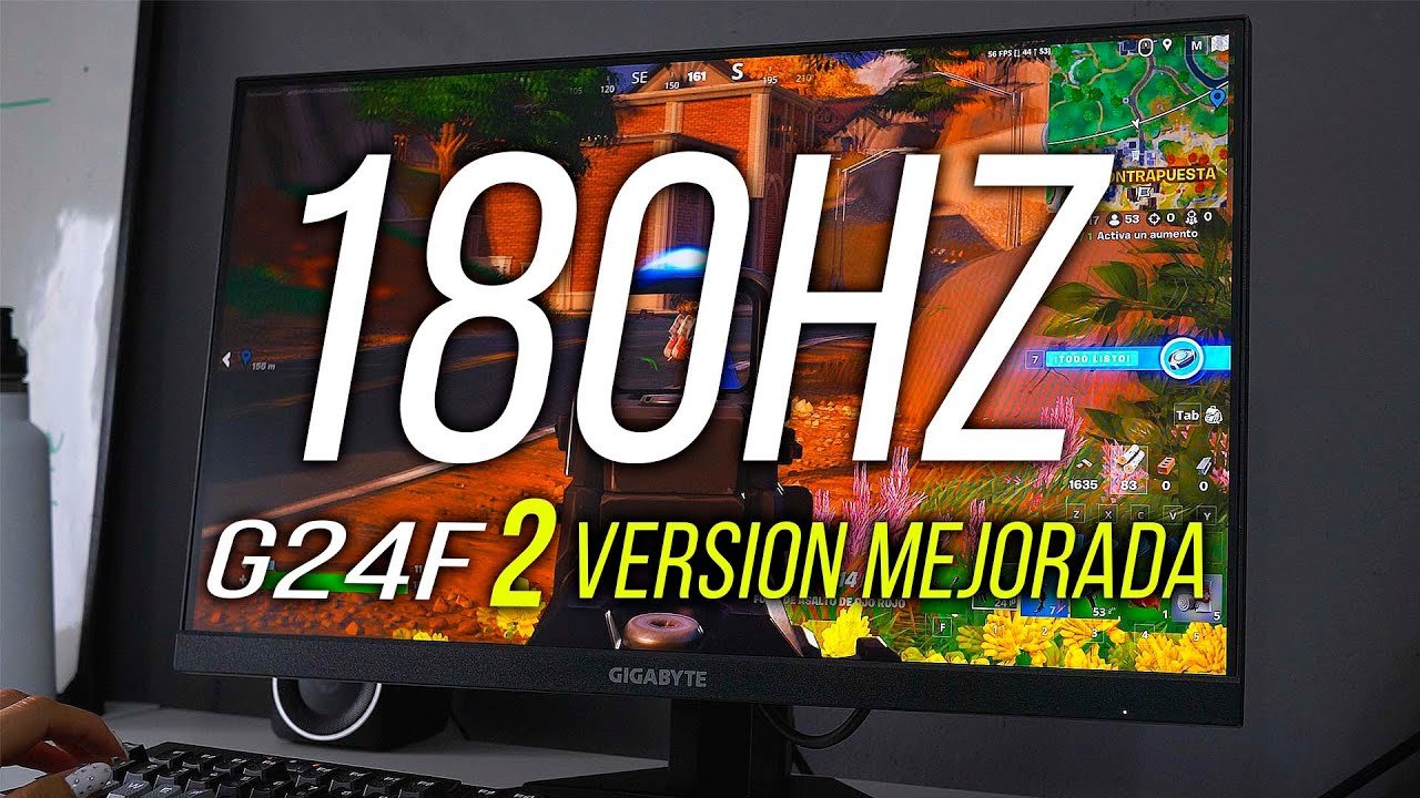 PROBAMOS EL NUEVO GIGABYTE G24F2 😱 180HZ IPS!! | TechnoReviews