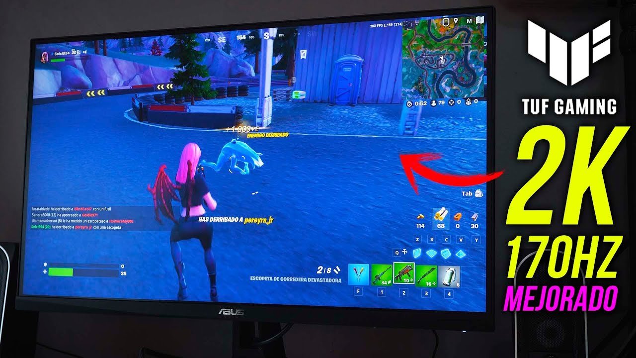 MEJOR MONITOR 2K 170HZ *CALIDAD/PRECIO* 😱 ASUS TUF GAMING VG27 ...