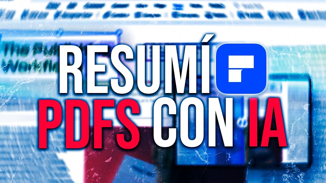 RESUMI TUS PDF CON INTELIGENCIA ARTIFICIAL 😱 | TechnoReviews