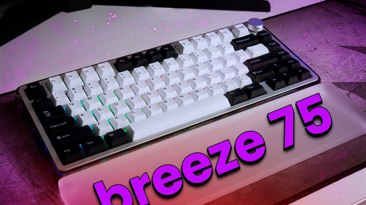 TECLADO 75% DEFINITIVO EN TECHNOREVIEWS 😱 BREEZE 75 de KIIBOOM ...