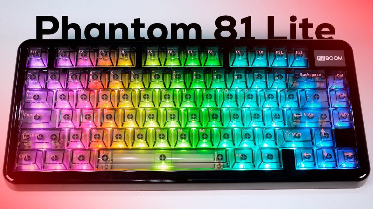 KiiBOOM PHANTOM 81 LITE – ¿EL NUEVO REY DE LOS TECLADOS RGB? 🌈 ...